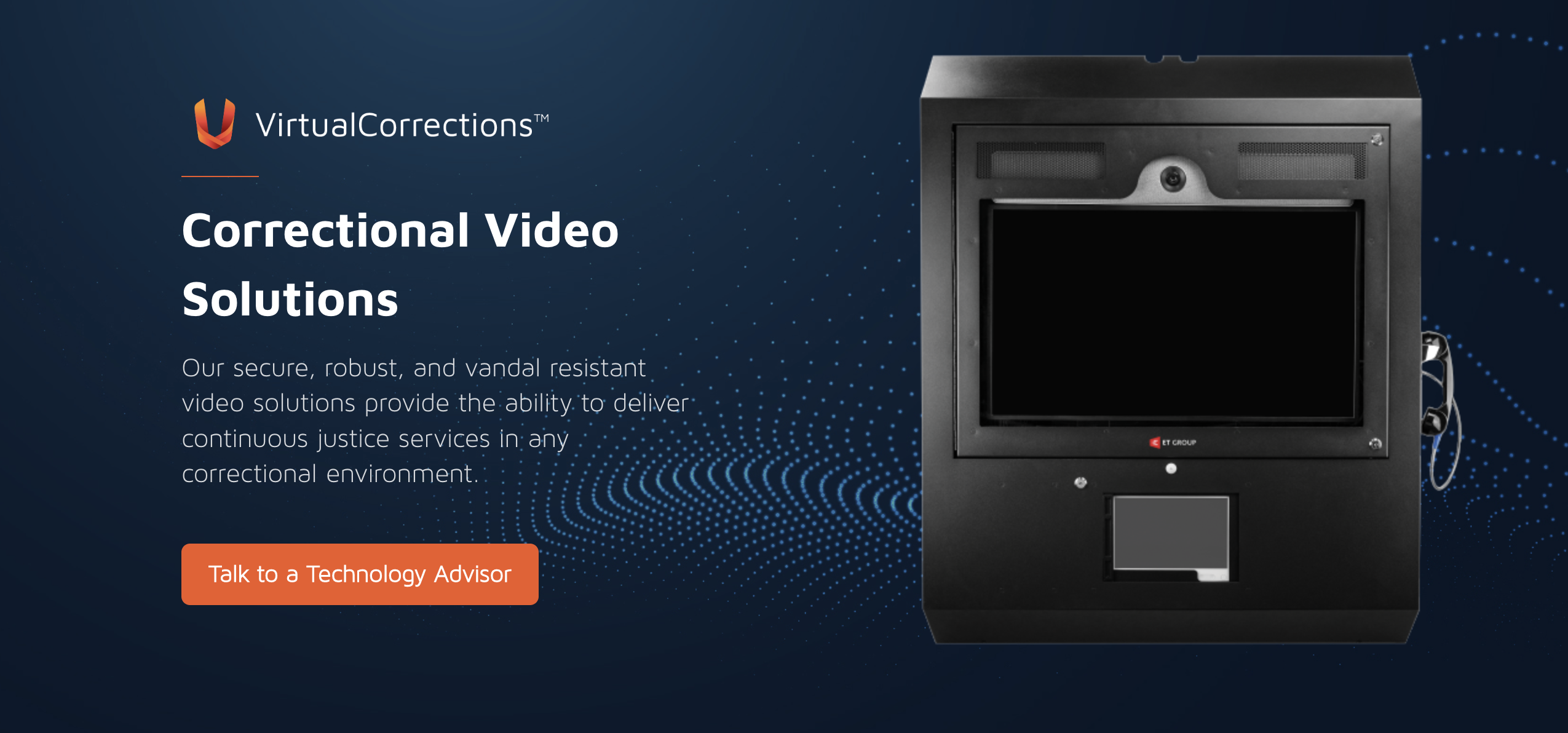 Correctional Video Solutions | ET Group Justice Solutions